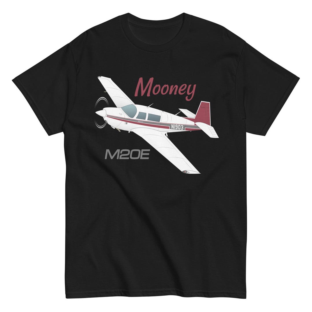 Flyboy Toys Mooney M20E Custom Airplane T-shirt - Personalized With ...