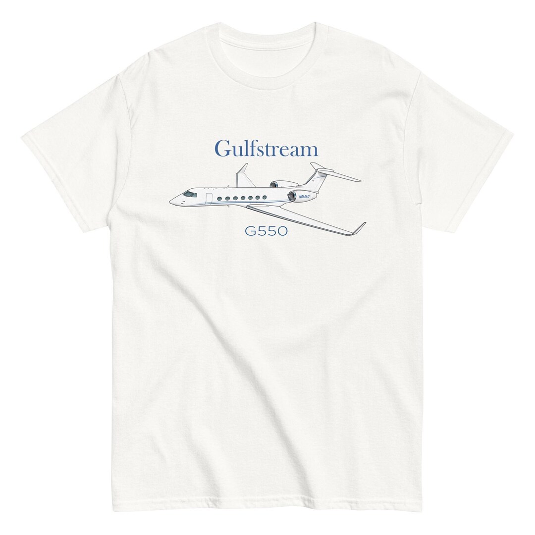 Flyboy Toys Gulfstream G550 Airplane T-shirt - Personalized With Your N ...