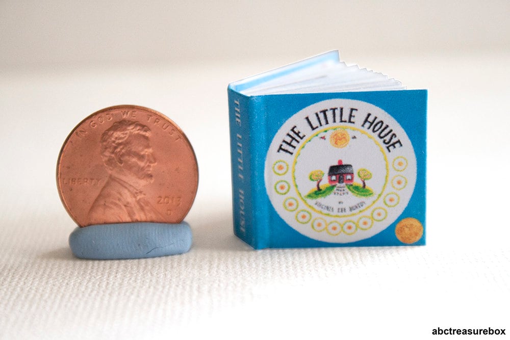 The Little House Book, 1:12 Scale Miniature Children's Book Dollhouse ...