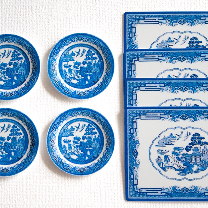 Blue Willow Paper - Etsy