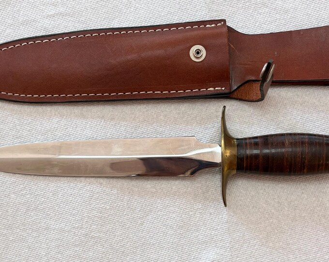 Vintage Dagger & Sheath Made in Italy - Etsy