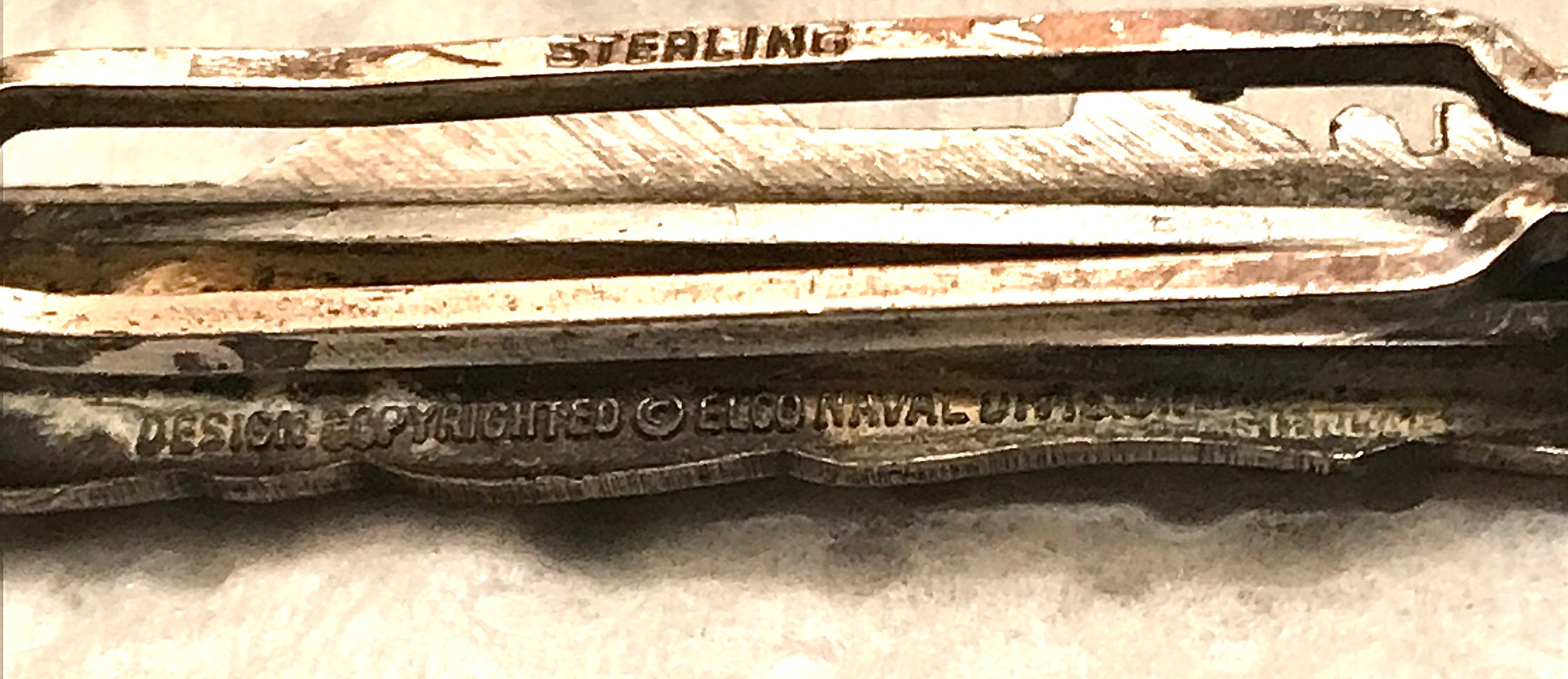 Vintage Signed Sterling Silver PT Boat Tie Clip - Etsy