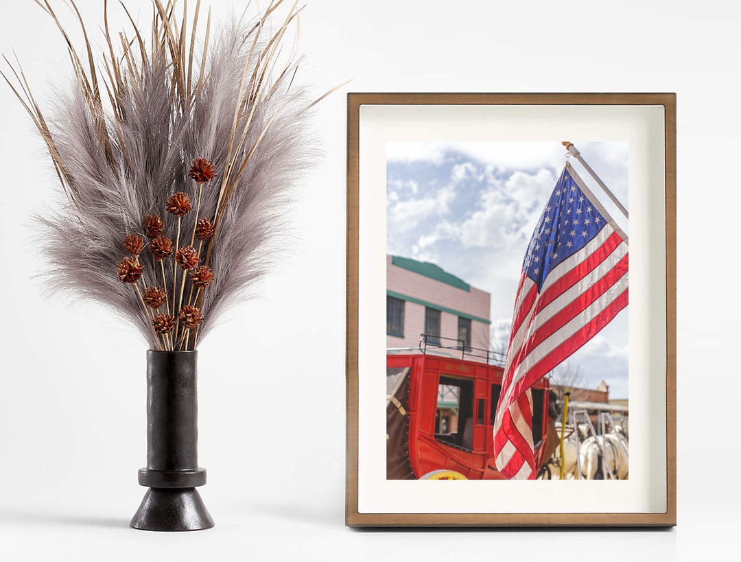 Tombstone Flag Wild West Route 66 Quirky Americana Arizona Travel Fine ...