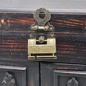 Vintage Chinese Style LUCK BEAST, Key Lock, Padlock - Etsy