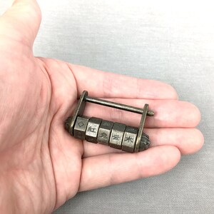 Vintage Style Lucky Chinese Word PASSWORD Padlock Lock -lk - Etsy