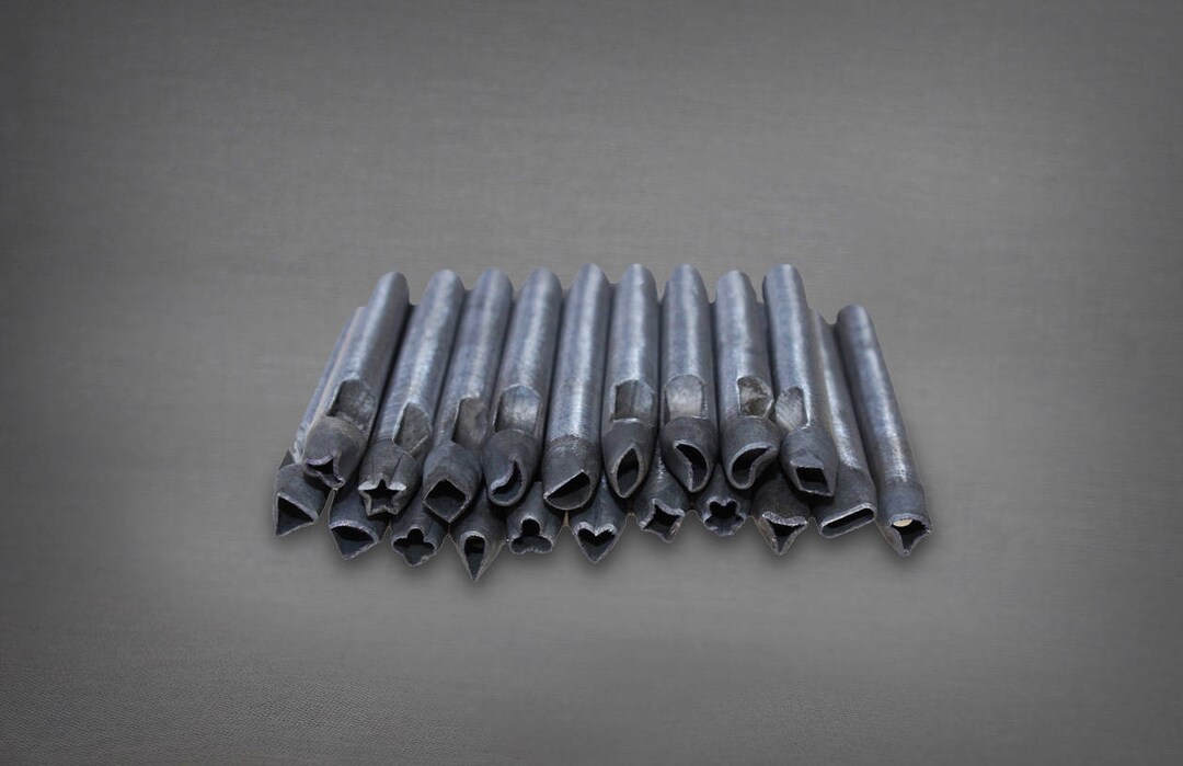 Set of 5mm Pattern Punches, Punches for Leather, 20 Piece - Lp - Etsy