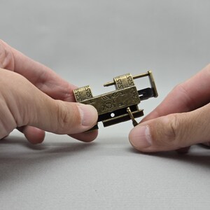 Vintage Chinese Style LUCK BEAST, Key Lock, Padlock - Etsy