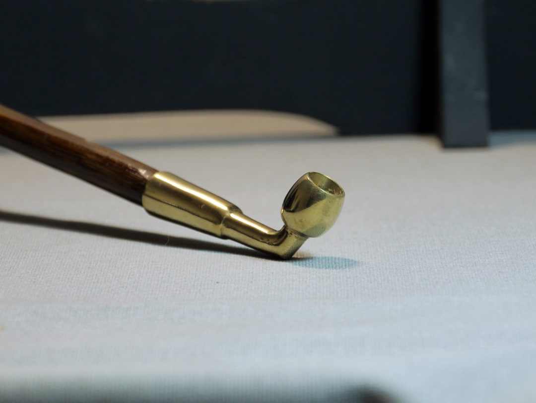 Set of 2 Vintage Chinese Style Tobacco Pipe 14", 7.5" - Etsy