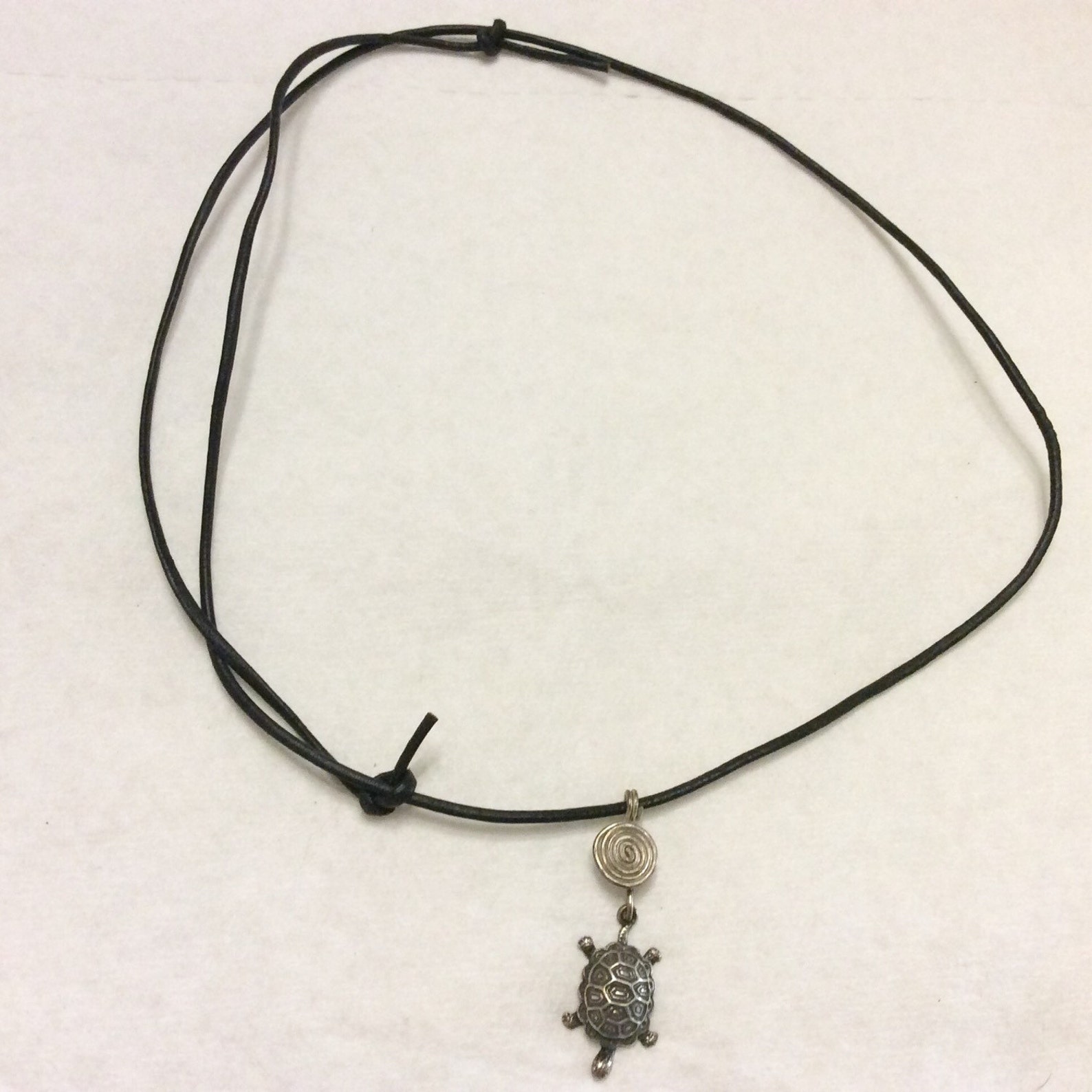 Sterling Silver Turtle Tortoise Pendant Necklace. - Etsy