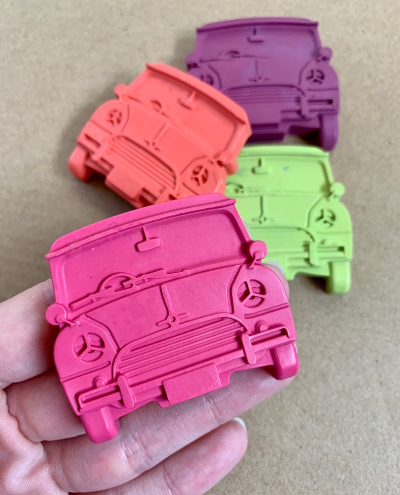 Classic Mini Cooper Shaped Wax Crayons Christmas Stocking - Etsy