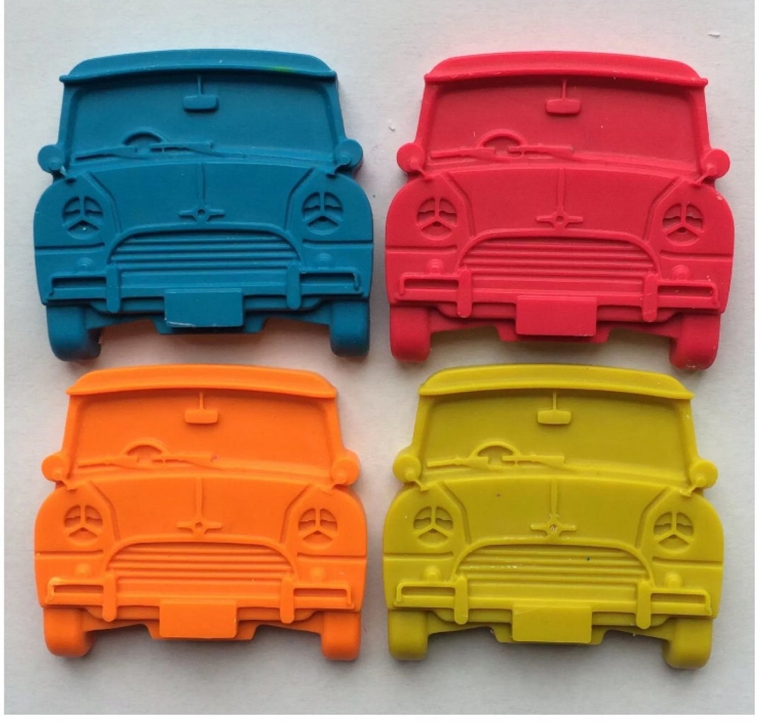 Classic Mini Cooper Shaped Wax Crayons | Christmas Stocking Filler ...