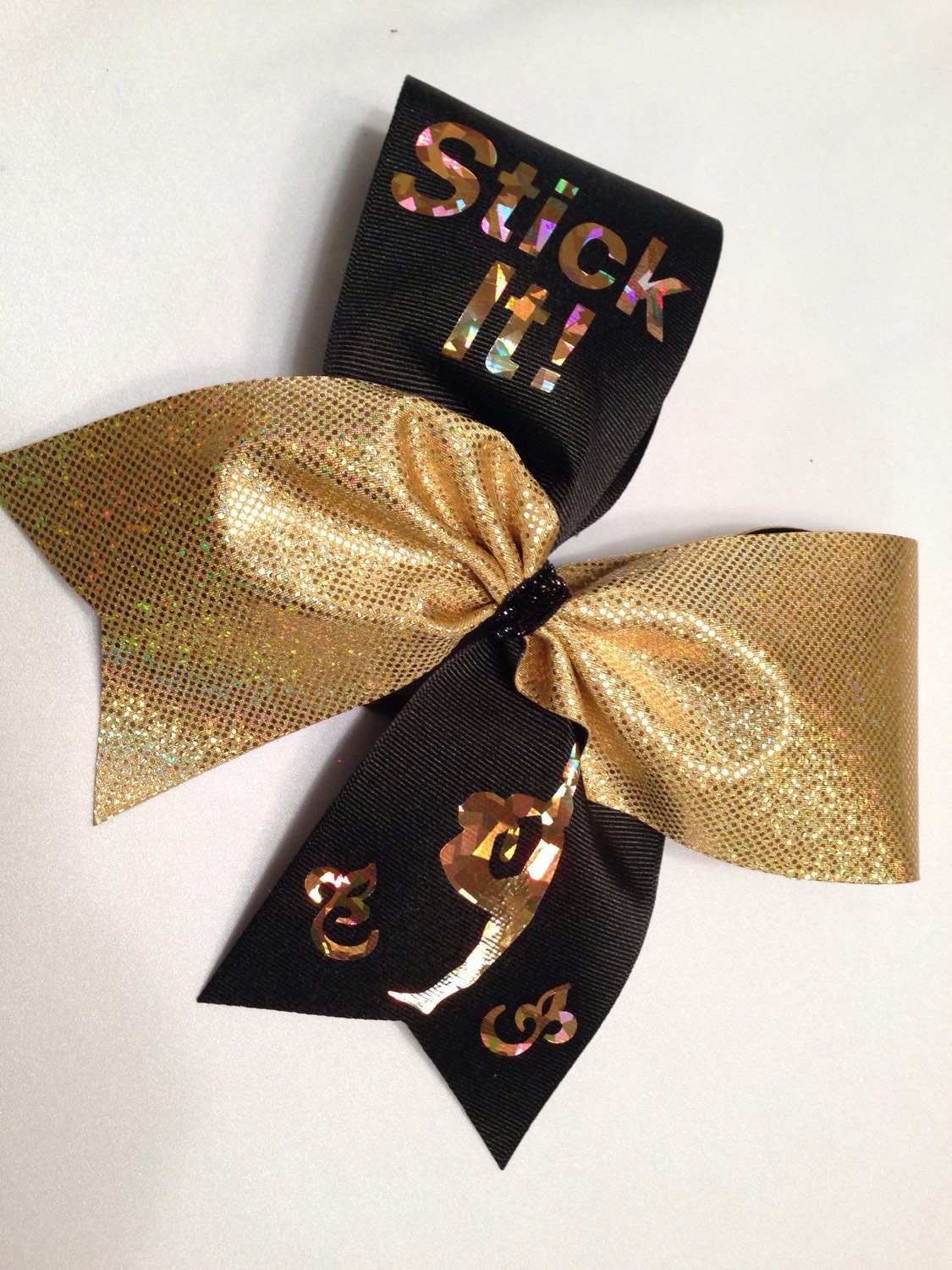 Cheer Flyer Cheer Bow Stick It Needle Choose Colors Green Red - Etsy