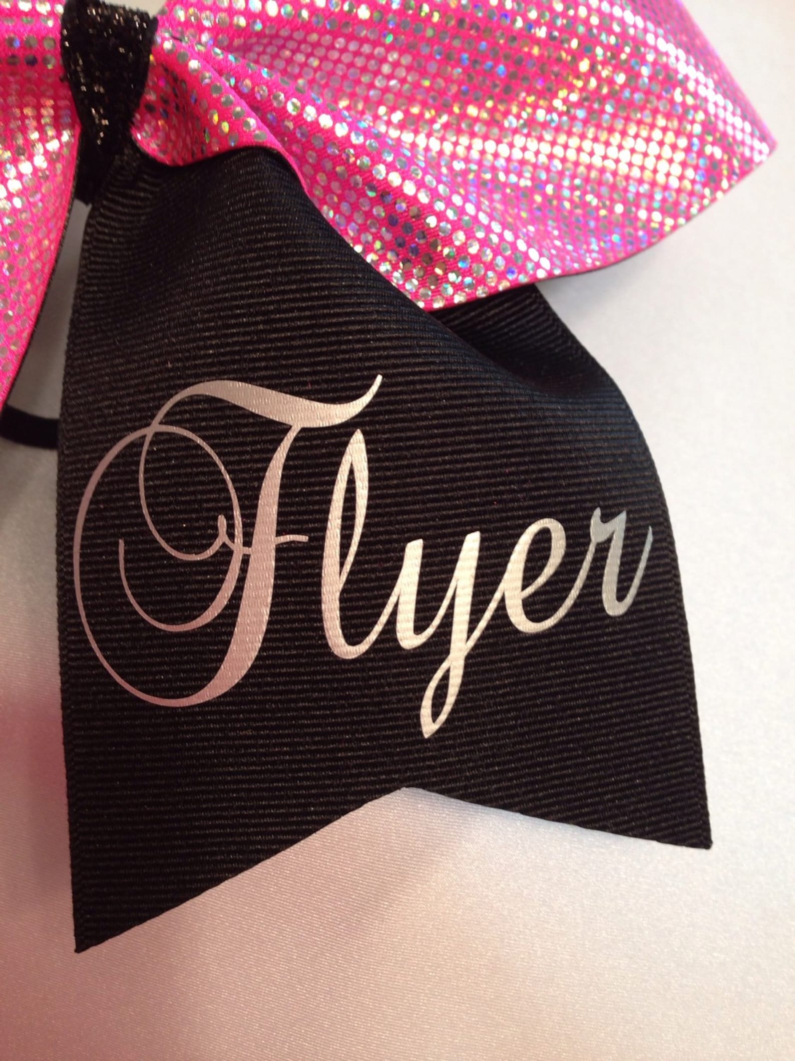 Pretty Little Flyer Cheer Bow Green Red Blue Gold Black Purple - Etsy