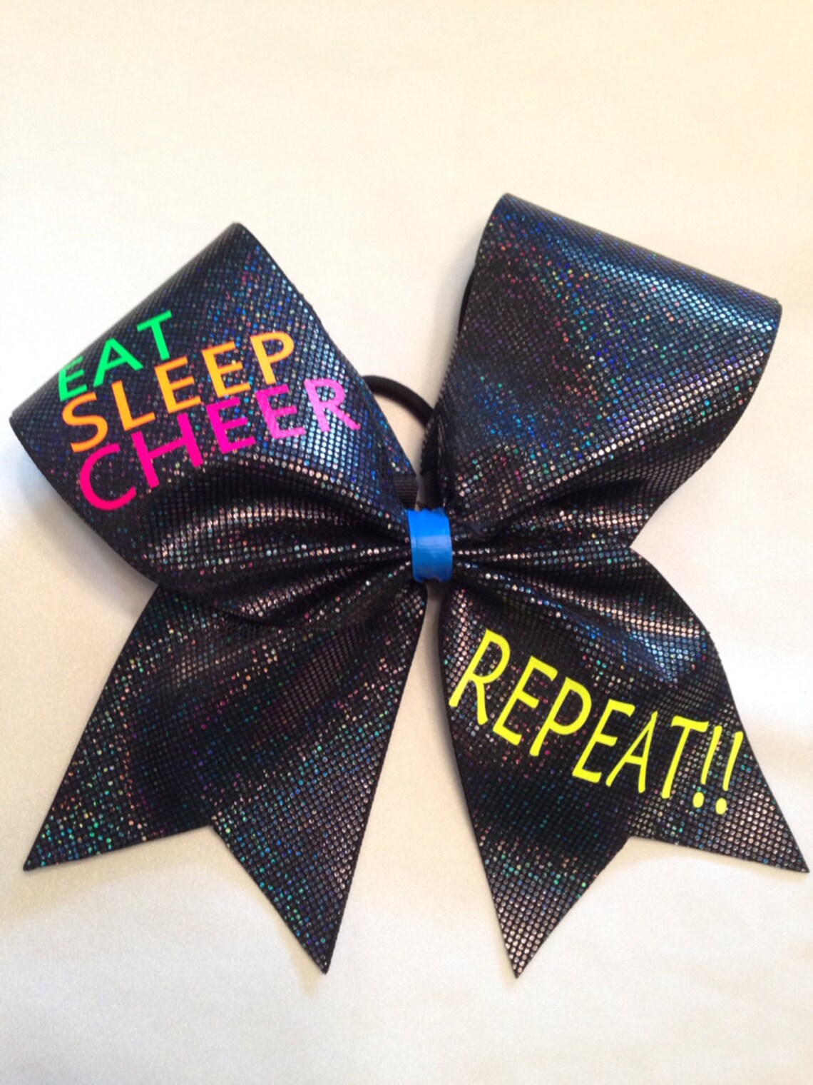 Eat sleep cheer Repeat green red blue gold black purple pink | Etsy