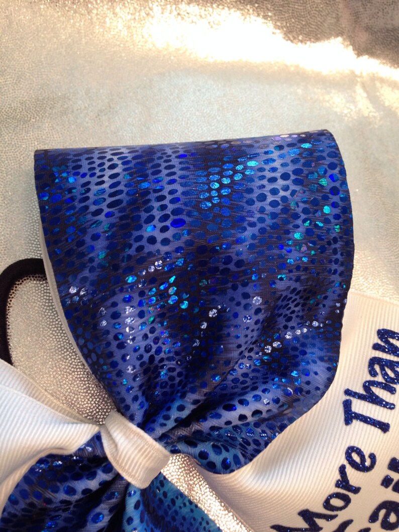 Inspirational Cheer Bow Fear Regret More Than Failure Choose - Etsy