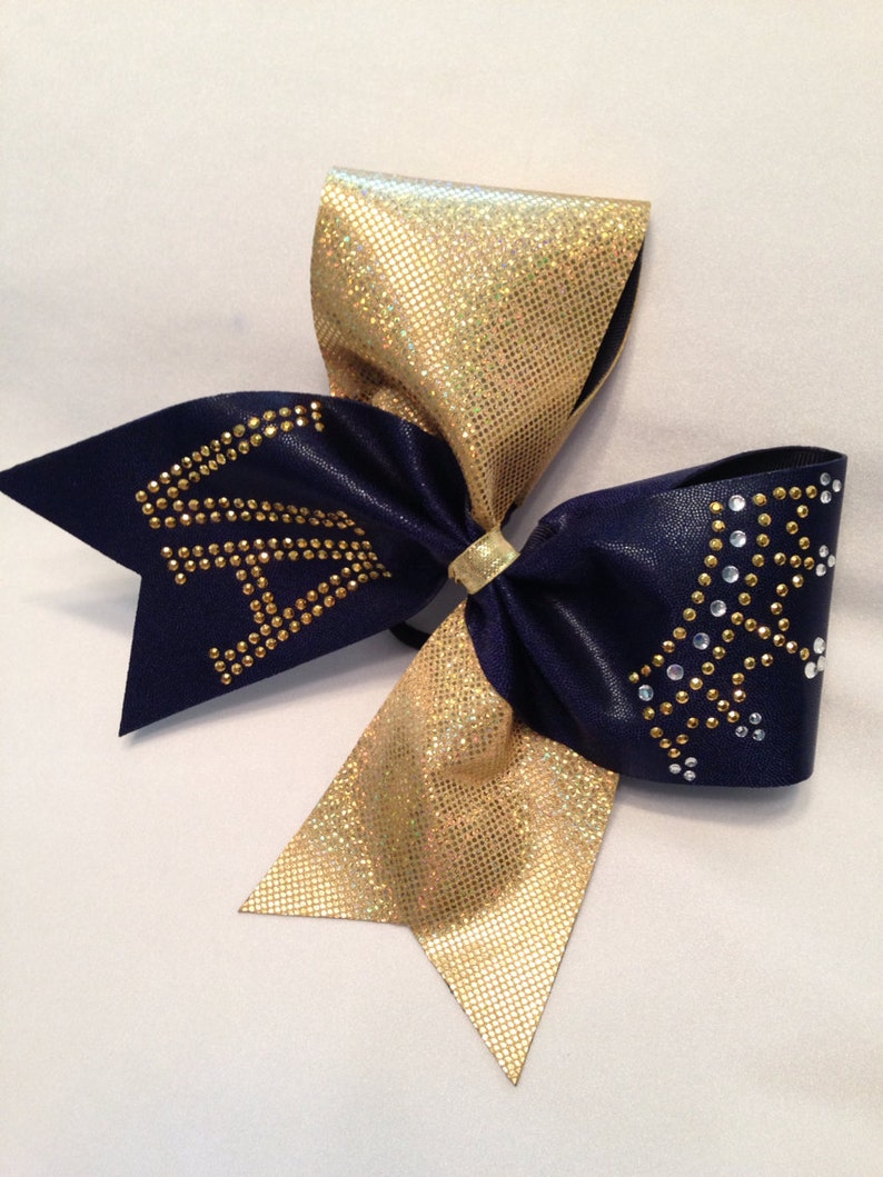 12 Crown/royals Rhinestone Team Cheer Bows (10) Choose Colors and Add ...