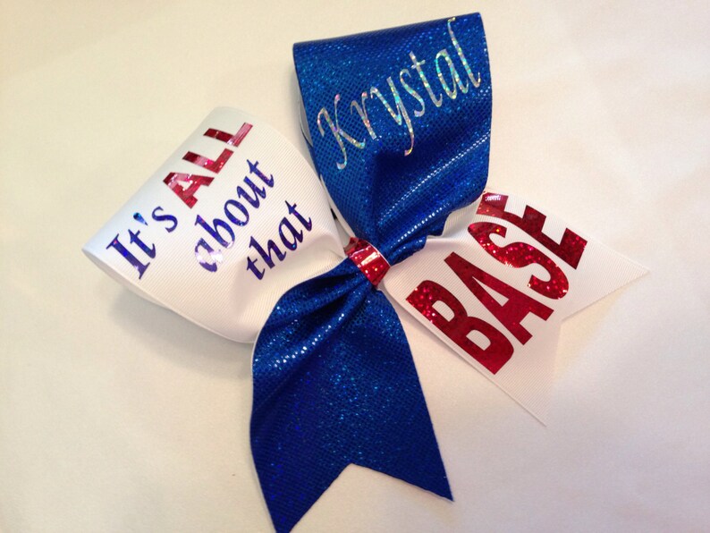 All Star Base Cheer Bow All Star Style Holographic Cheer Bow - Etsy