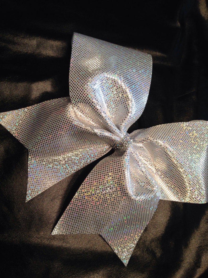 Sparkle Cheer Bow Digital Holographic Bow Green Red Blue Gold Black ...
