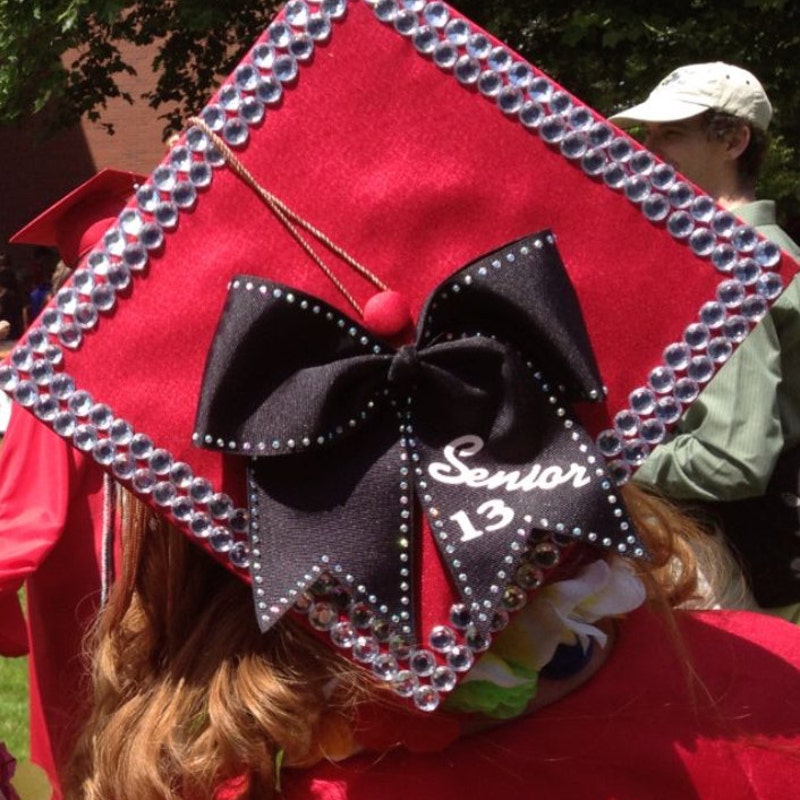 Graduation Cap Bow - Etsy