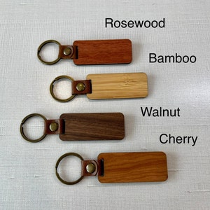 Wood Keychain Blanks, Keychain Blank Wood, Keychain Blank for Engraving ...