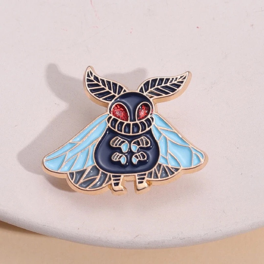 Mothman Minder Needle Pin Magnet - Etsy