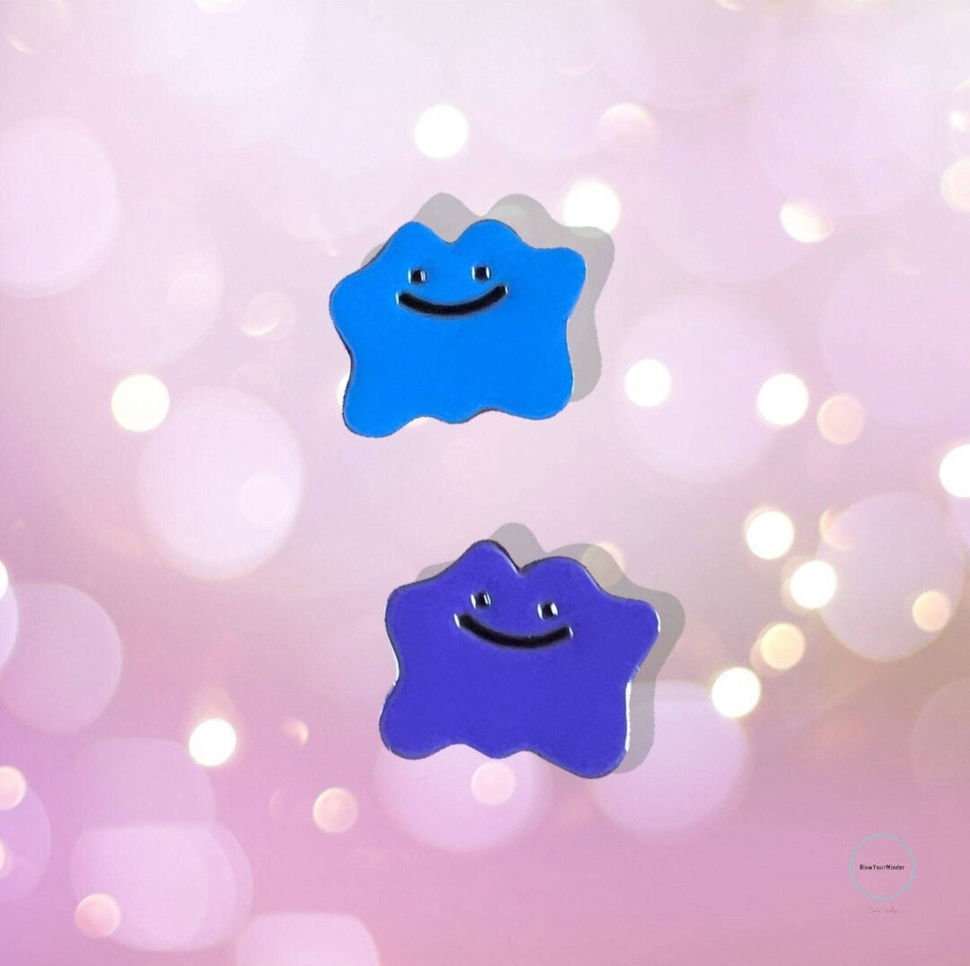 Ditto Pokémon Anime Animation Video Game Minder - Etsy