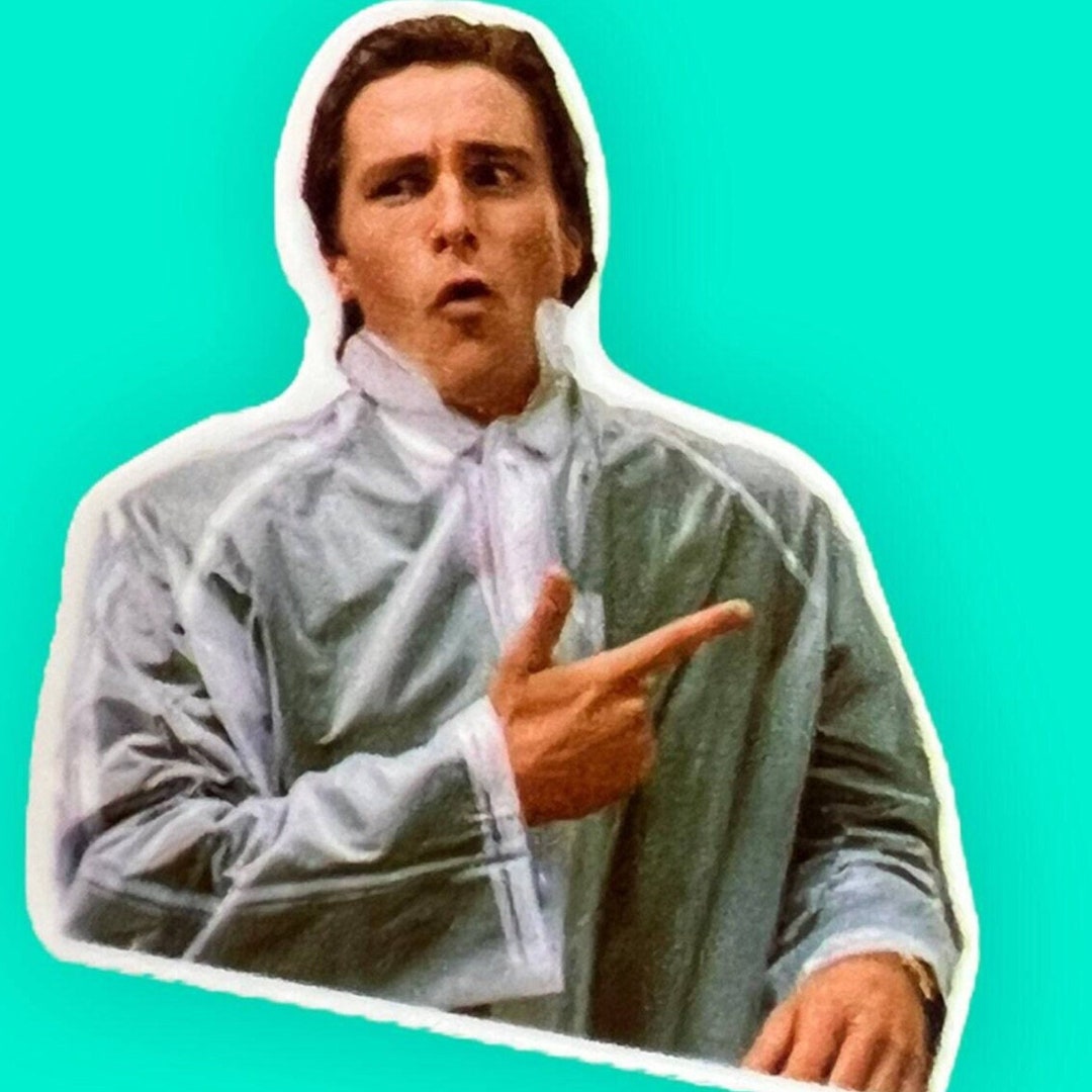 American Psycho Bateman Acrylic Needle Minder Needle Pin Magnet - Etsy