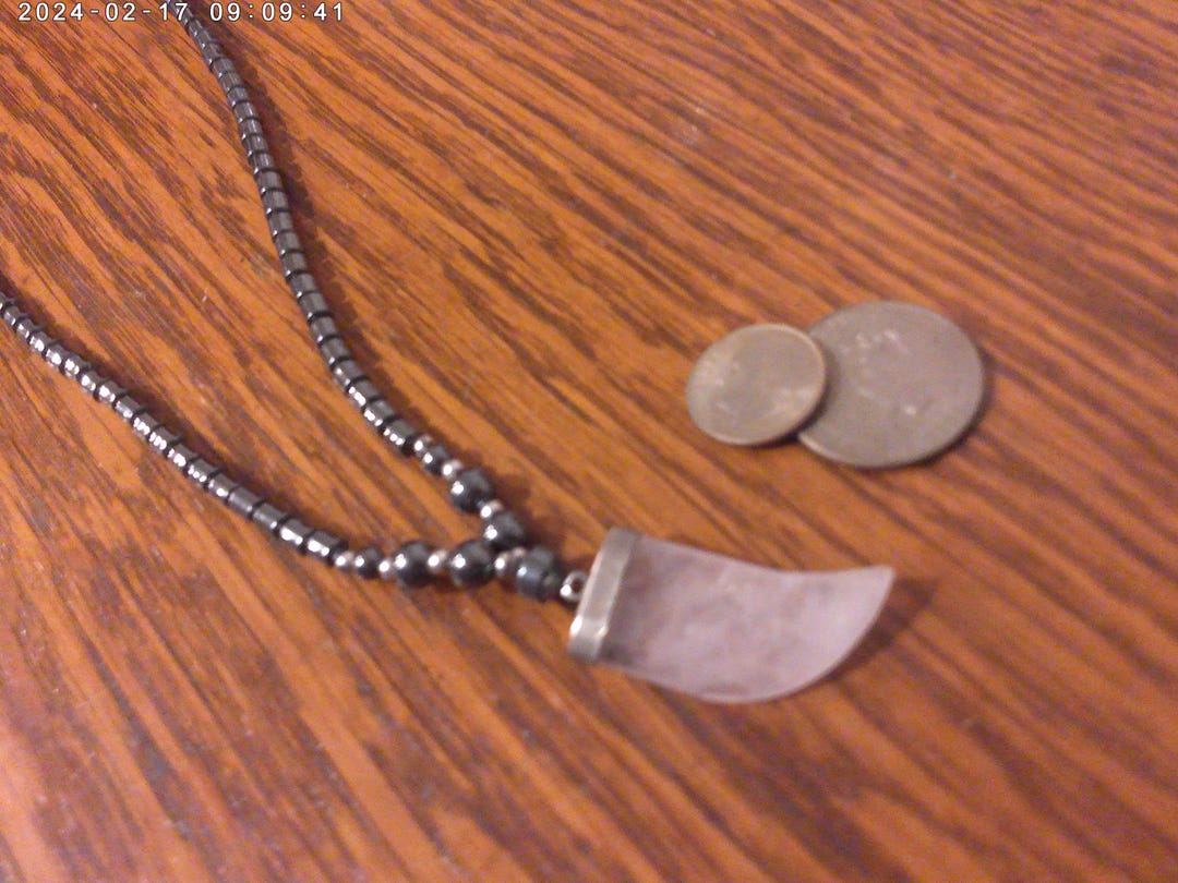 Alaskan Hematite Amethyst Gemstones Pendant Beaded Necklace 17 In. - Etsy