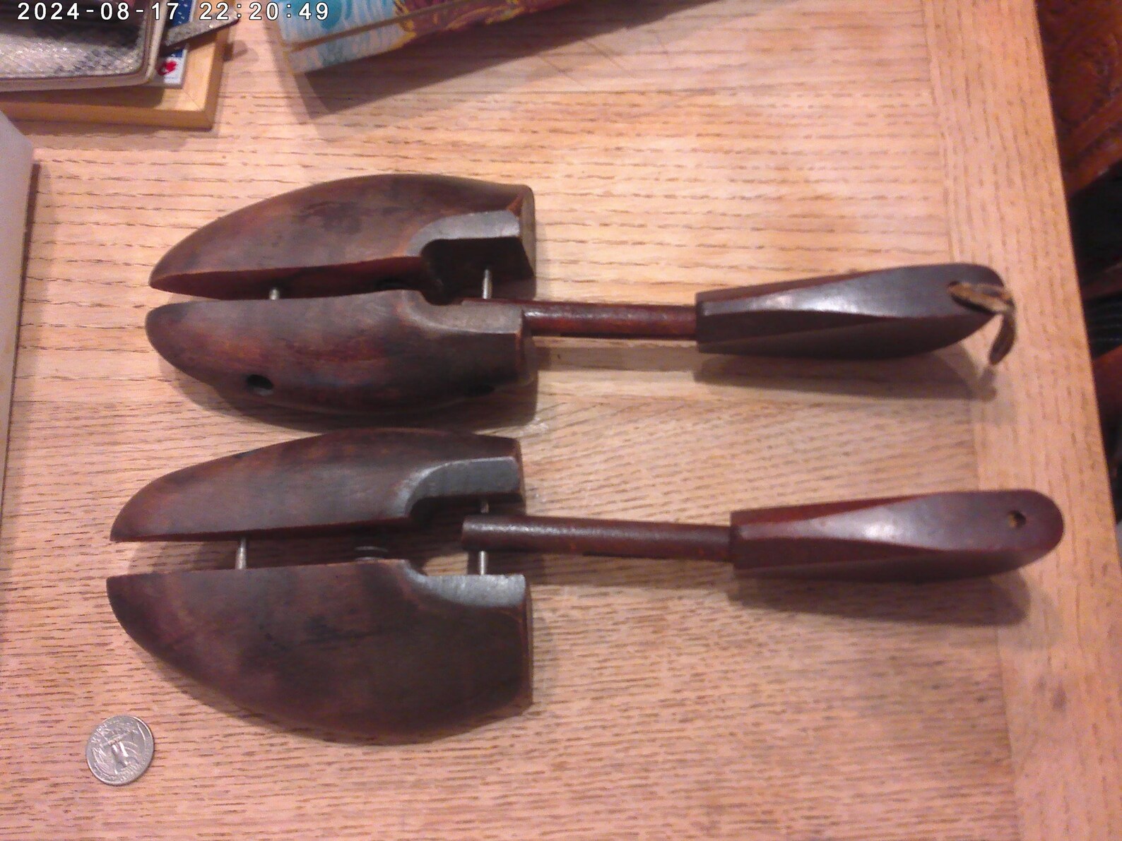 Vintage Wood Adjustable Shoe Trees - Etsy