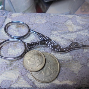 Silver Tone Bird Sewing Scissors 3 1/2 In. - Etsy
