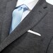 ICE BLUE Tie in Solid Woven Tonal - Etsy