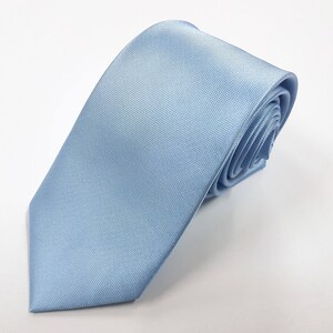 ICE BLUE Tie in Solid Woven Tonal - Etsy