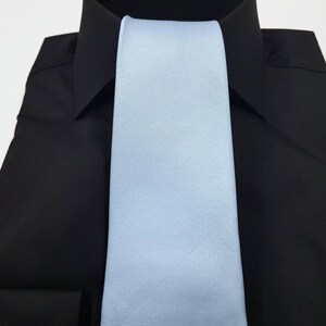 ICE BLUE Tie in Solid Woven Tonal - Etsy