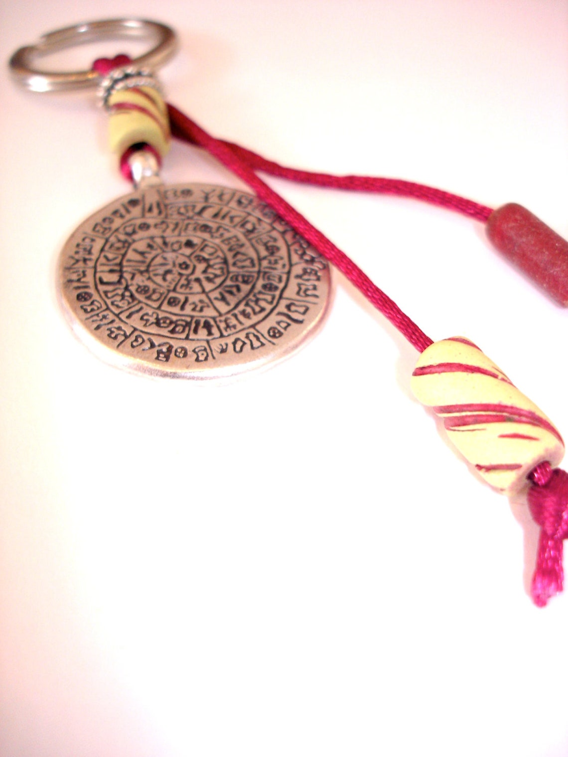 Phaistos Disc Keychain Minoan Crete Greek Mythology Greek History ...