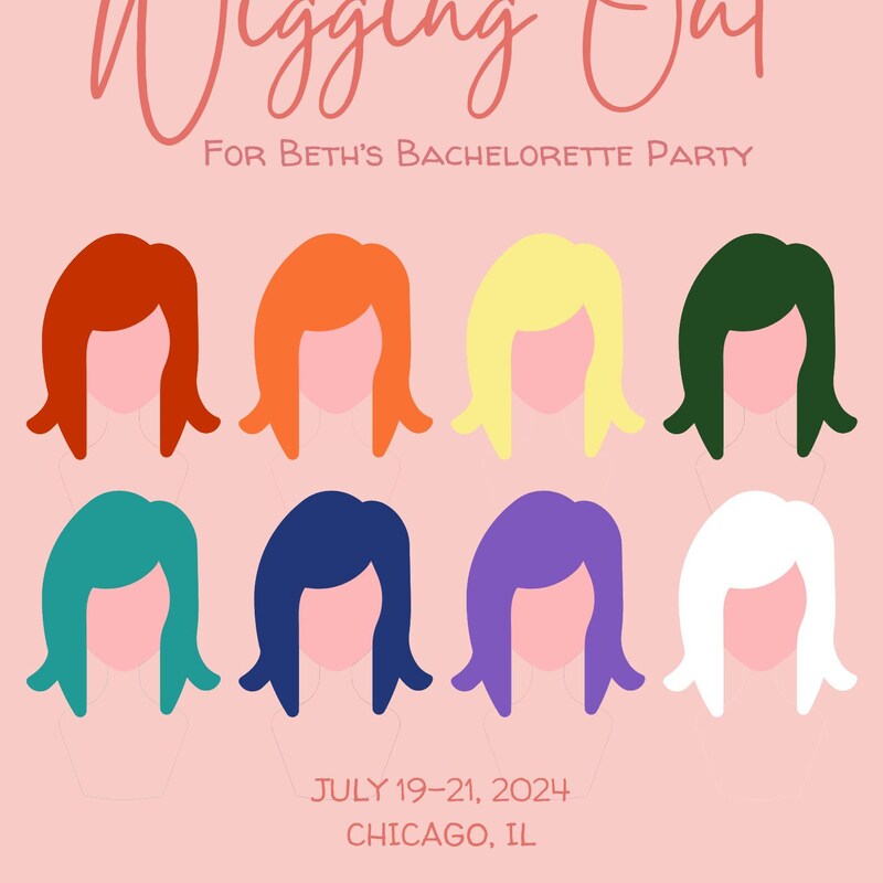 Wig Party - Etsy