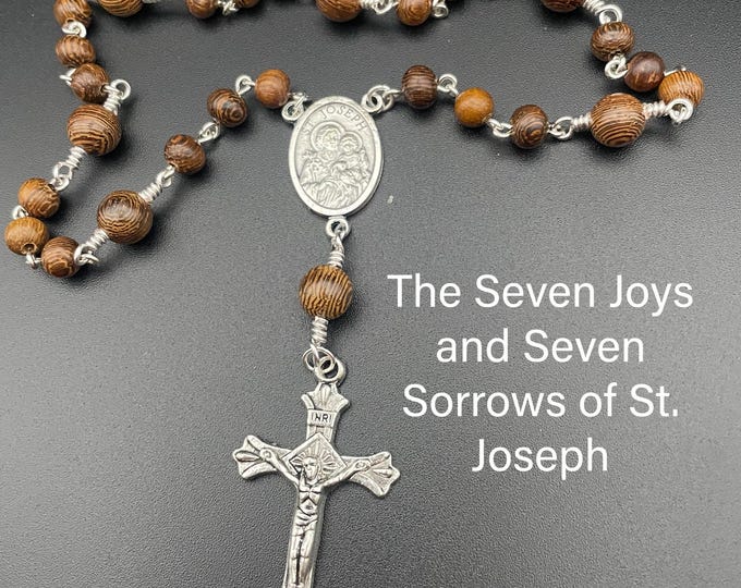 St. Joseph Chaplet - Etsy