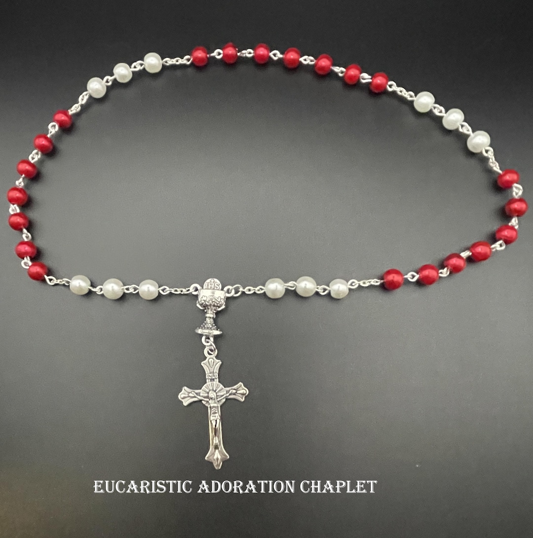 Eucharistic Adoration Chaplet - Etsy