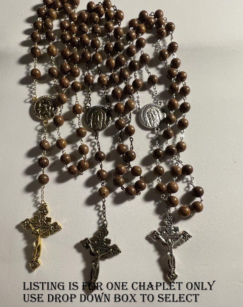 Holy Face Chaplet Holy Face of Christ Chaplet in Your Choice - Etsy