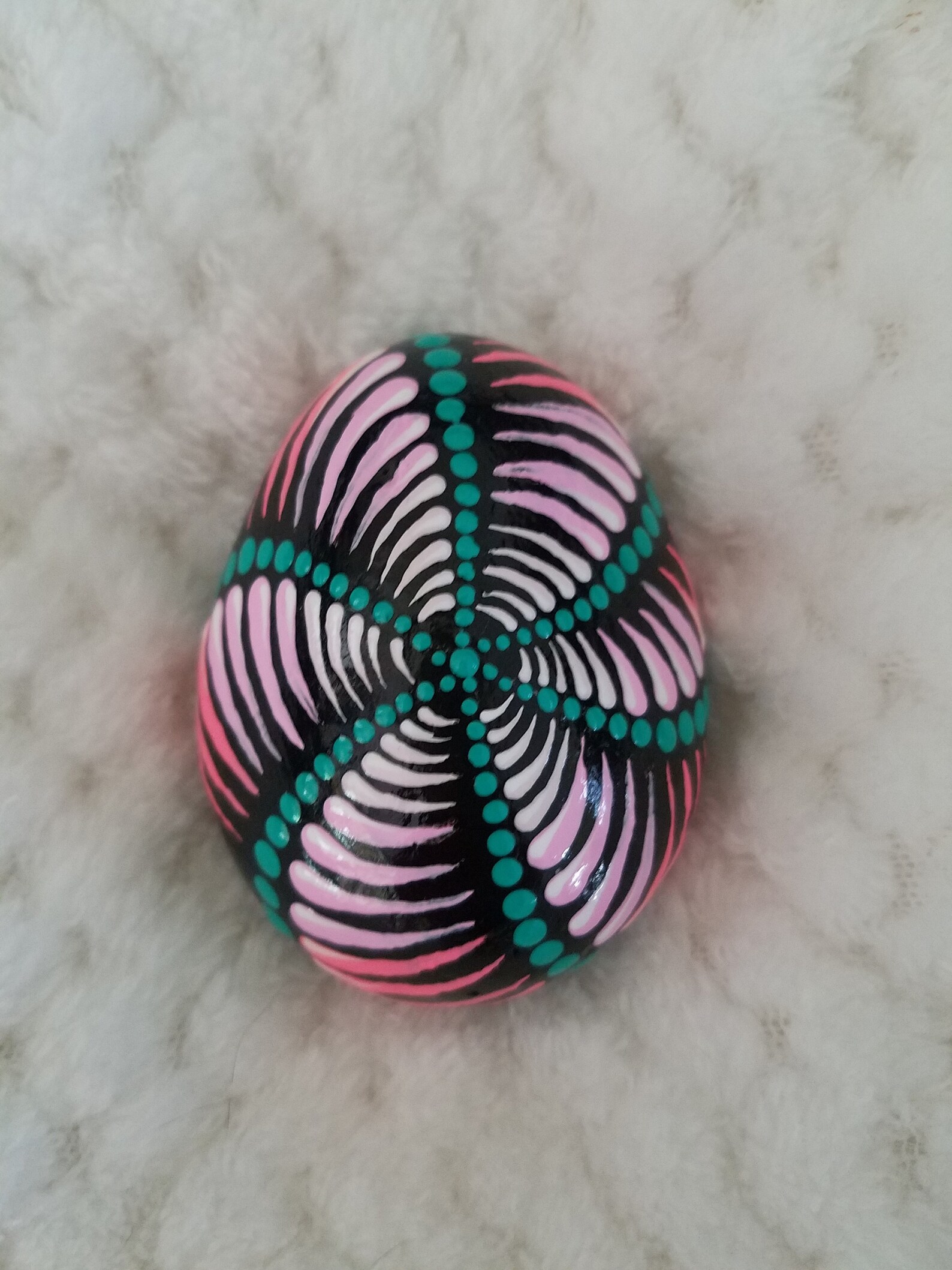 Pink Fusion - Swooshy Mandala - Etsy