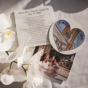 Custom Printed CD Sleeves & Cds: Full Color CD Cases as Wedding Favors ...