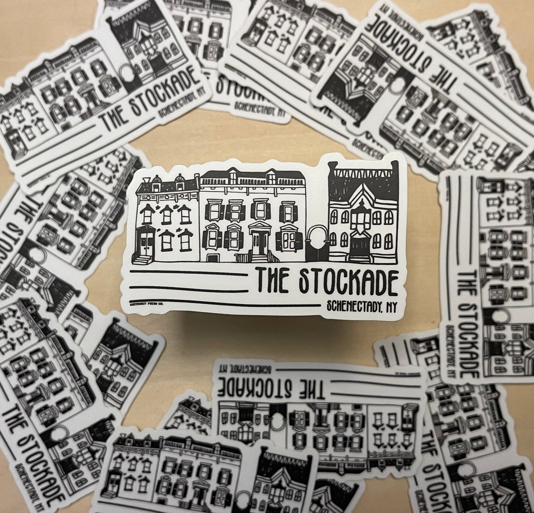 The Stockade Sticker - Etsy