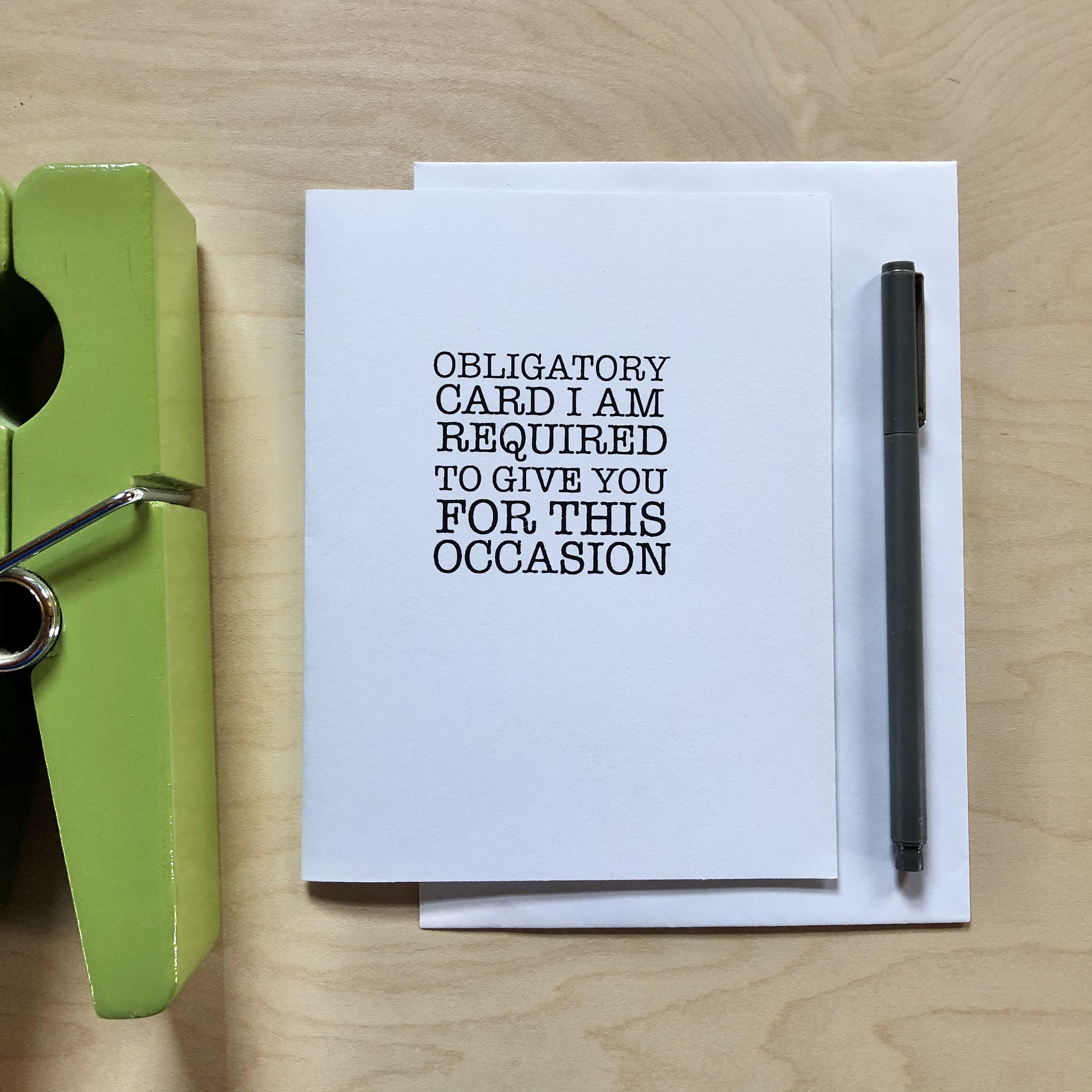 Funny Card, Obligatory Card, Any Occasion - Etsy Australia