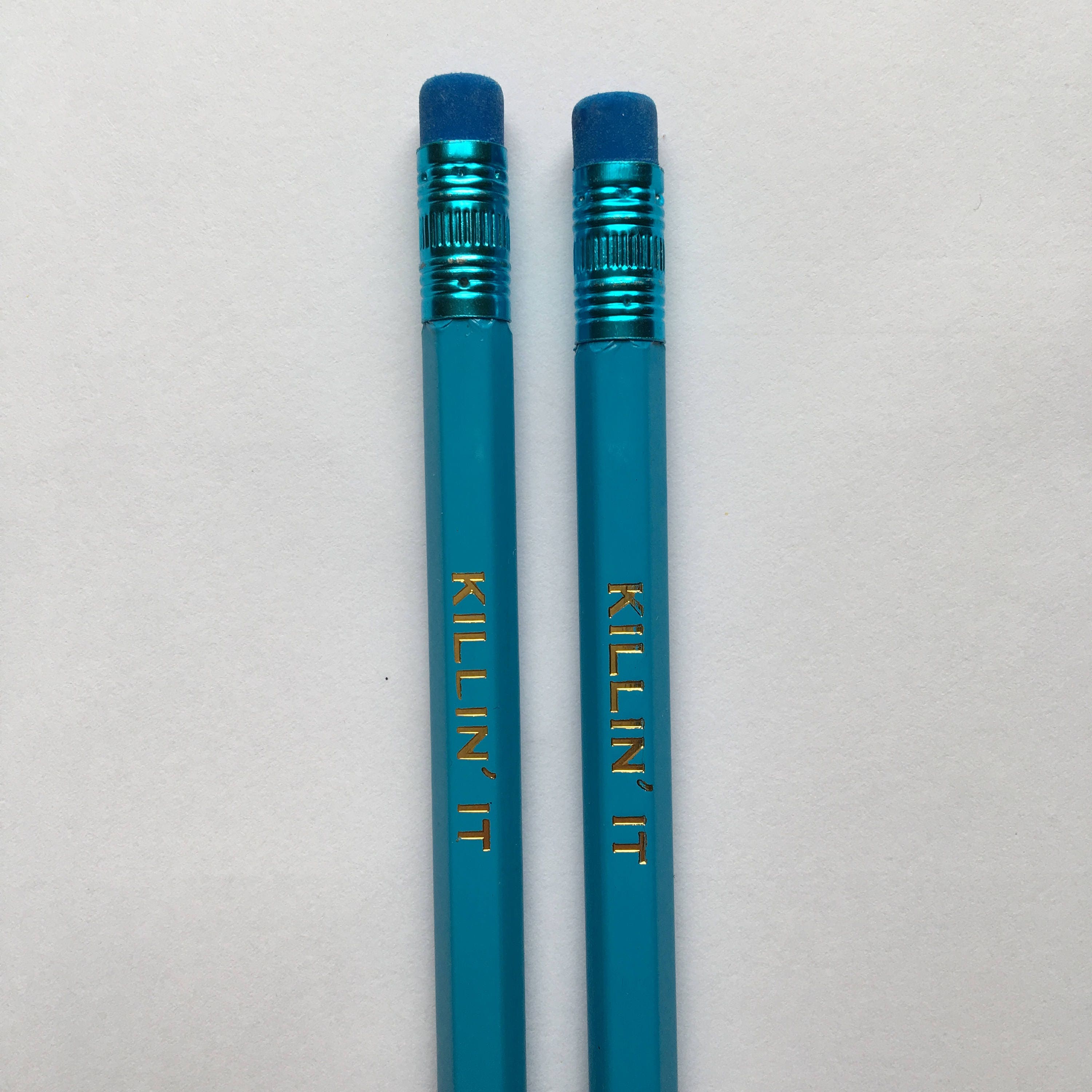 Pencils Back to School Killin' It Pencils Set Gift | Etsy