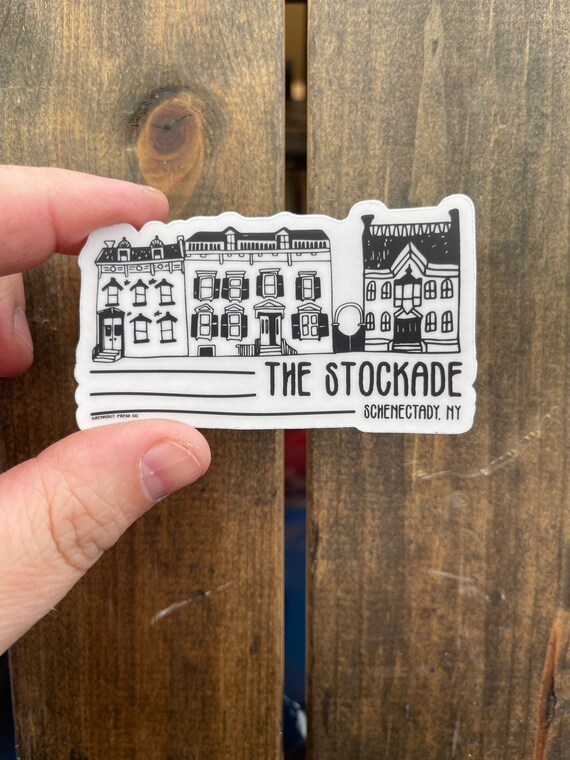 The Stockade Sticker - Etsy