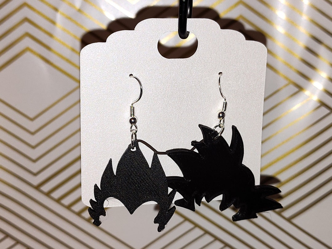 Goku and Vegeta Earrings - Etsy