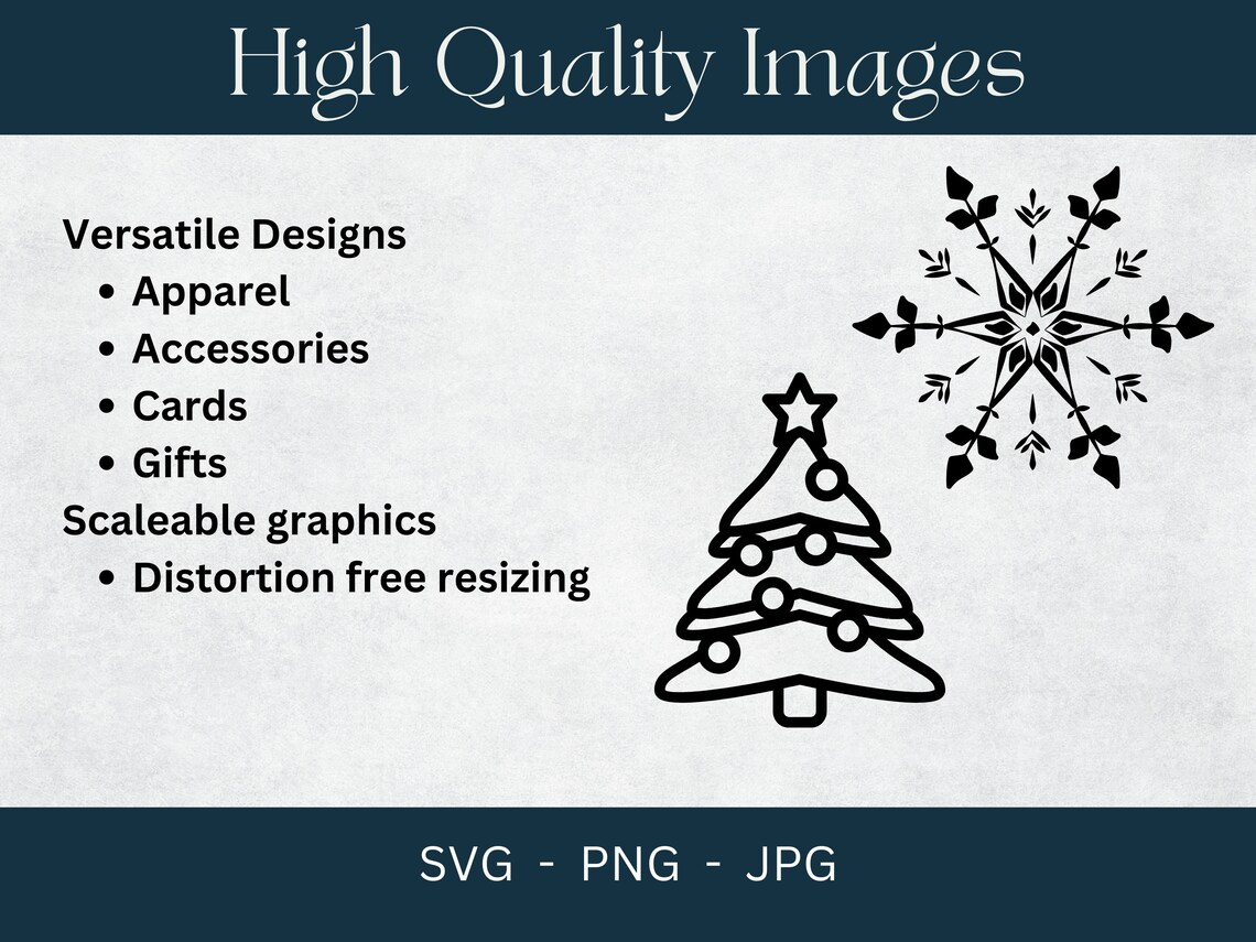 Holiday SVG Bundle, Winter SVG, Holiday Clipart, Holiday Silhouette ...