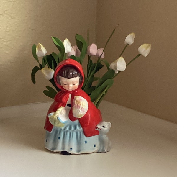 Little Red Riding Hood Figurine - Etsy