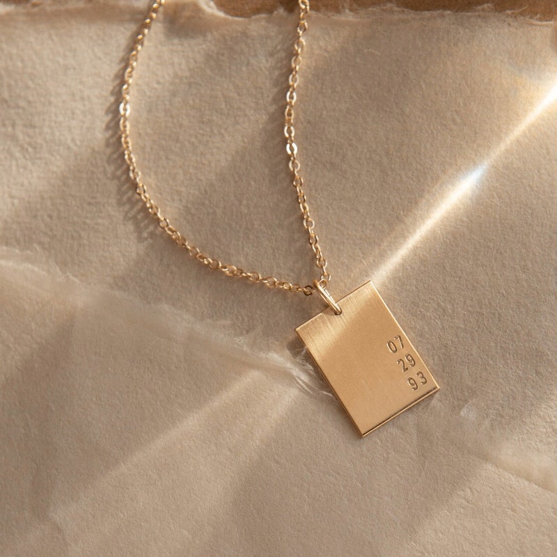 Rectangle Pendant - Etsy