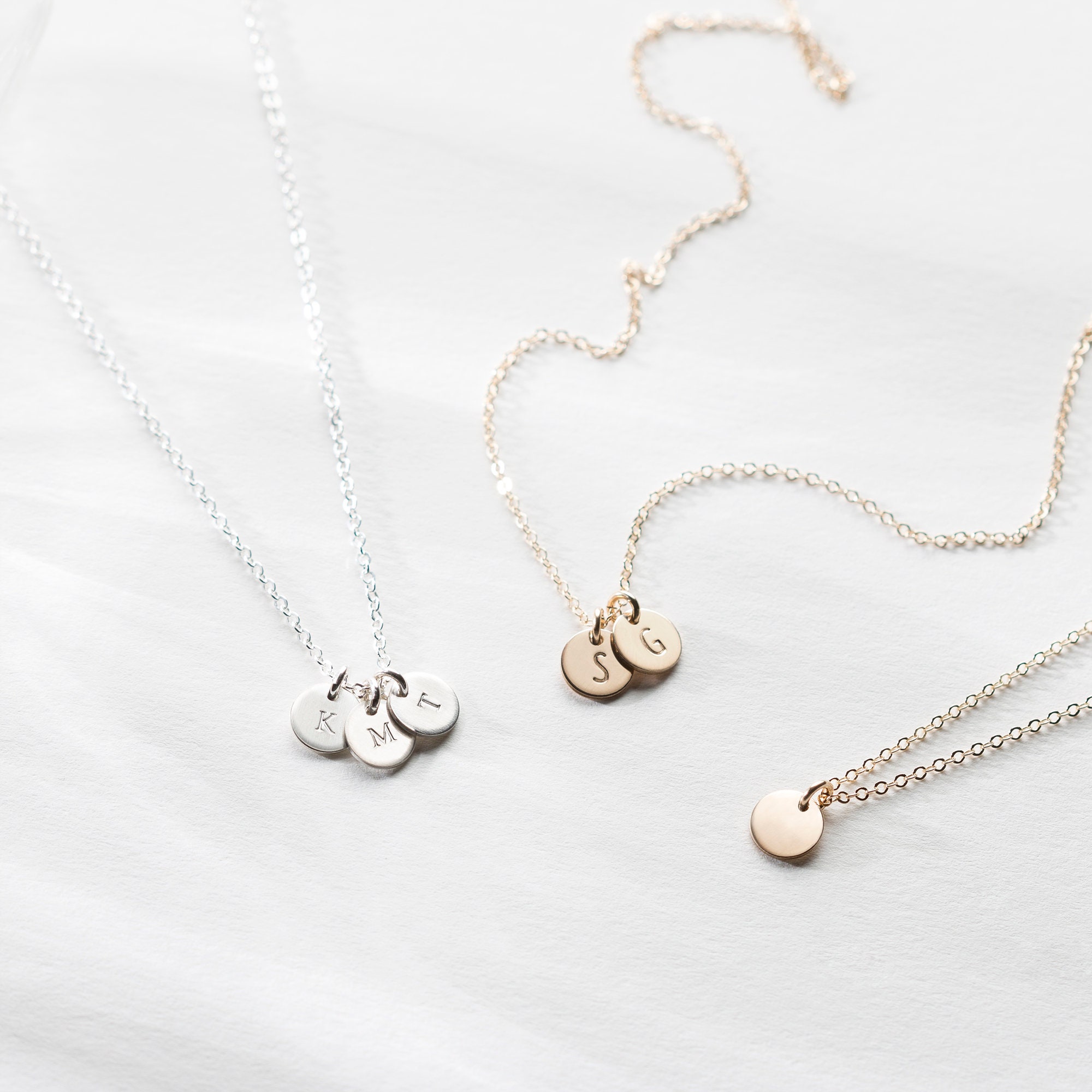 Initial Necklaces for Moms Personalized Mother's - Etsy UK