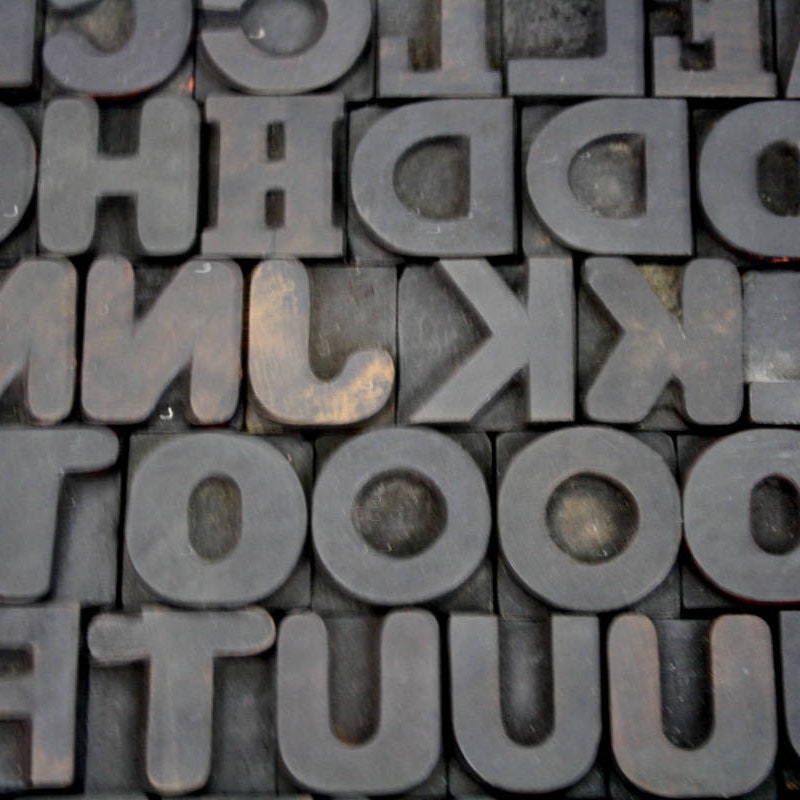 Wood Letter Blocks - Etsy